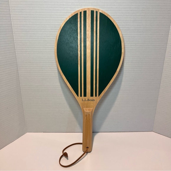 L.L. Bean | Games | Vintage Ll Bean Wooden Paddleball Paddle With ...